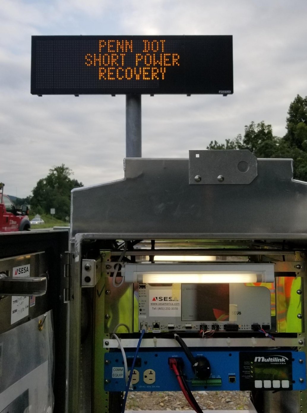 Front Access DMS Deployed in PennDOT District 5 Berks County