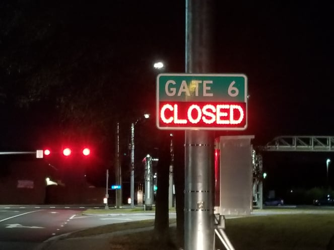 Multiple Types of Signs Commissioned for Norfolk Naval Base