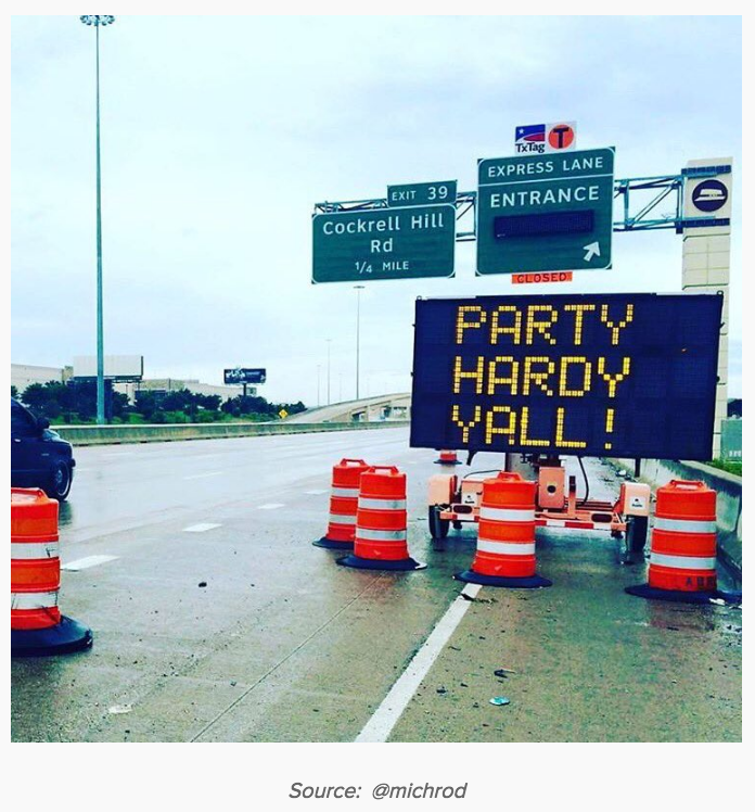 Hacked Road Signs - What's Really the Message Here?